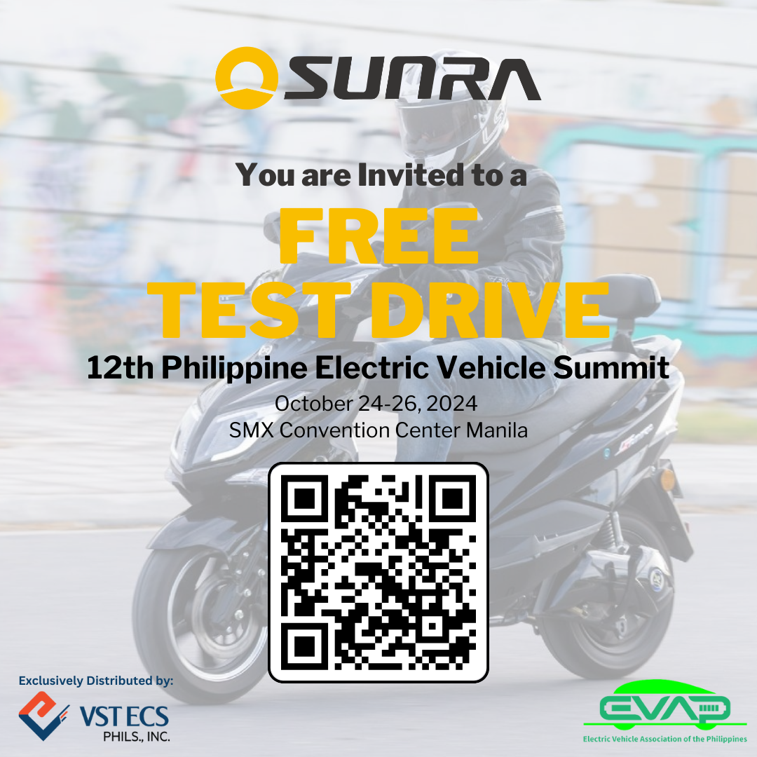 SUNRA to Drive Electric Motorcycle Market at PEVS 2024 - Traffic Network Ph