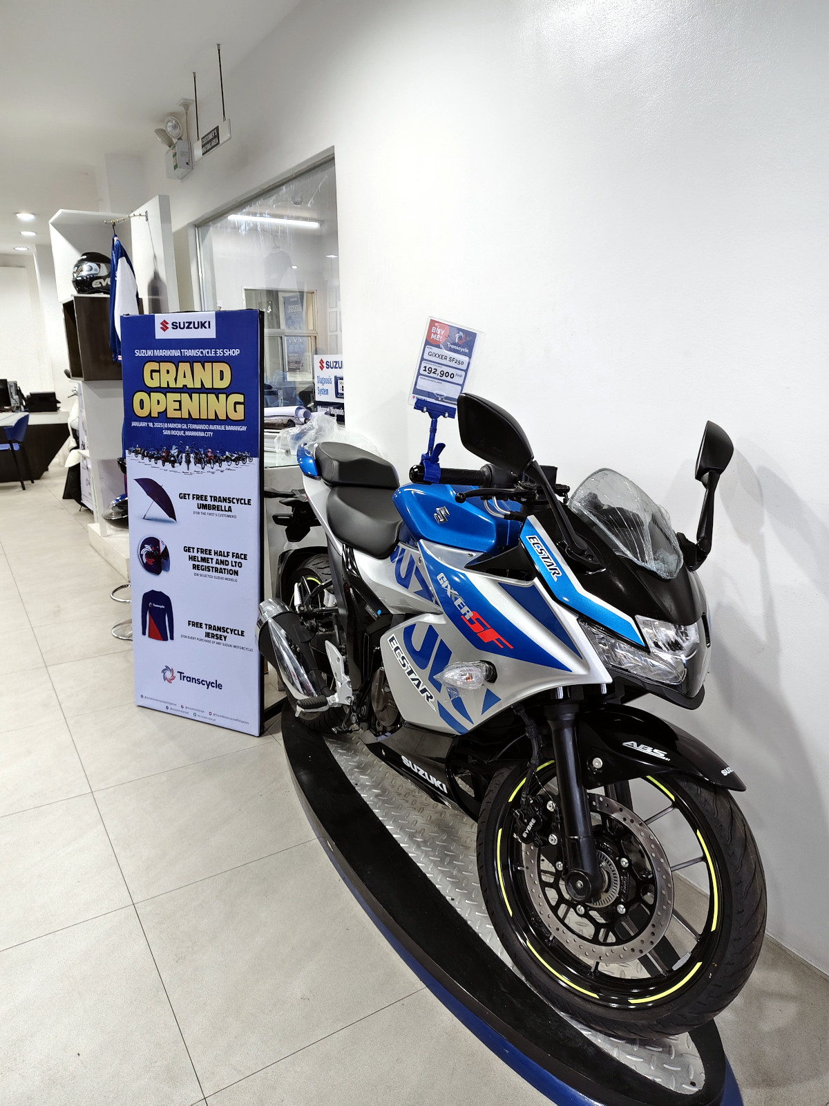 Suzuki and Transcycle Expands in Marikina - Traffic Network Ph